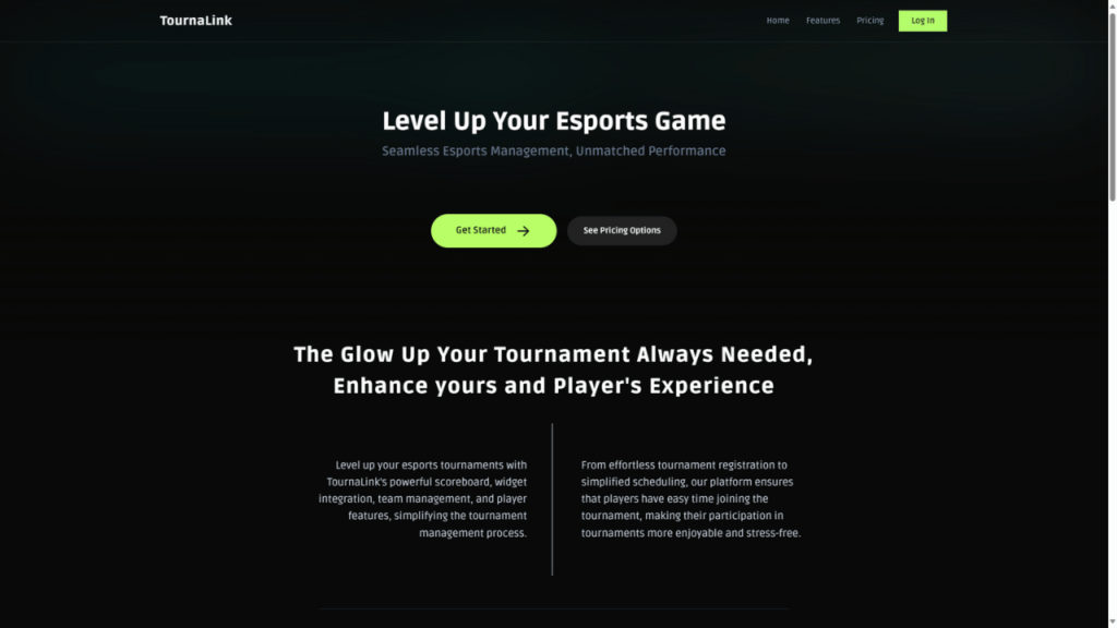 TournaLink - Tournament Management System - Tech Sanjal